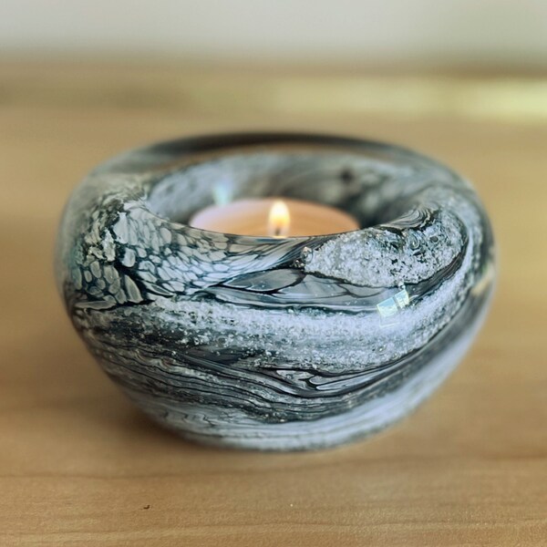 Cremation Ashes Glass Oval Paperweight - Etsy