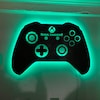 XXL Sized Led XBOX Game Controller Back Lit Sign, Game Room Decor, Wall ...