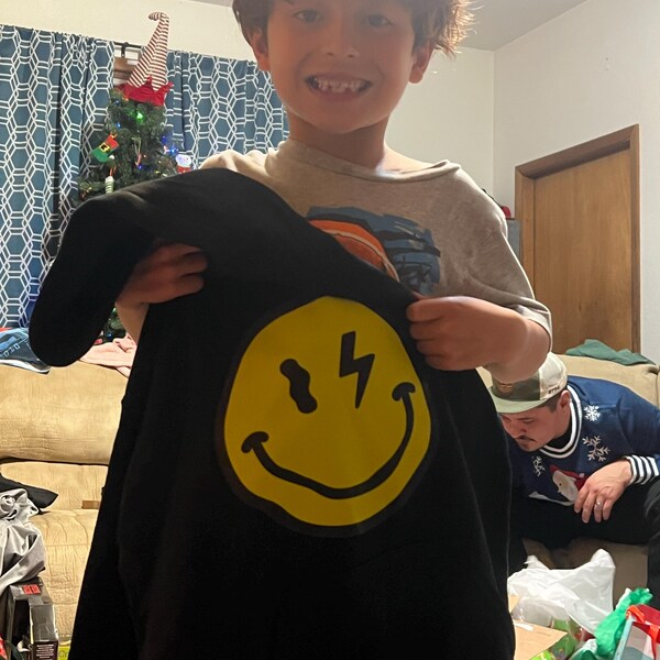 Melted Smiley Faces Hoodies, Cute Melty Face Hoodies, Smiling Emoji Tee ...