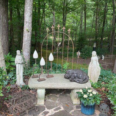 Fragile Life, Figure With Bee Statue Large Bronze Ornament Bronze Resin ...