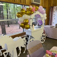 Giant Princess Castle , 5ft Tall Enchanted Playhouse , Gloss White ...