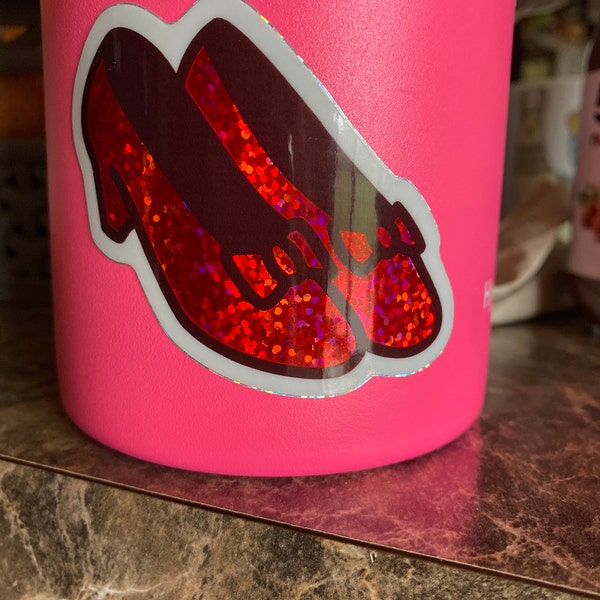 Sparkly Ruby Slippers | Glitter Dust Sparkle | Wizard of Oz Dorothy ...