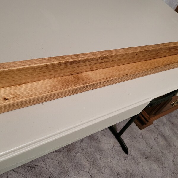 Ultra Narrow 28, 30, 32, 34 Inch Floating Ledge Shelf, Picture Ledge ...