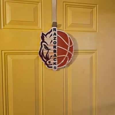 Arkansas Razorbacks Hog Head Sign - Etsy