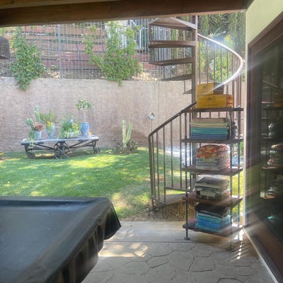 Industrial Bar Table, Farmhouse Breakfast Table With Drink Rail, Rustic ...