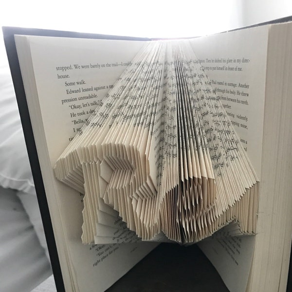 Read Folded Book Art Pattern - Etsy