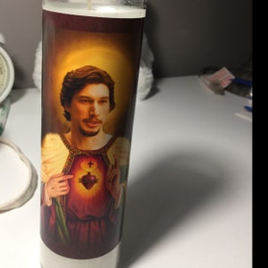 Saint Adam Driver Prayer Candle - Etsy