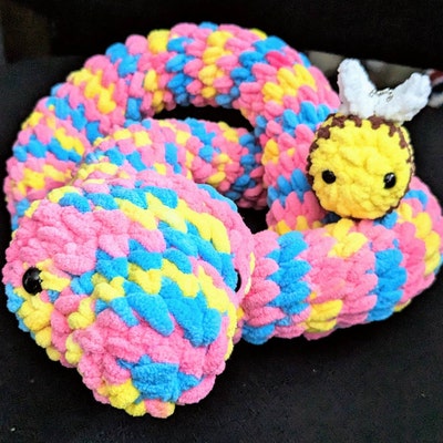 Crochet Snake / Amigurumi Crochet / Handmade / Gift Ideas - Etsy