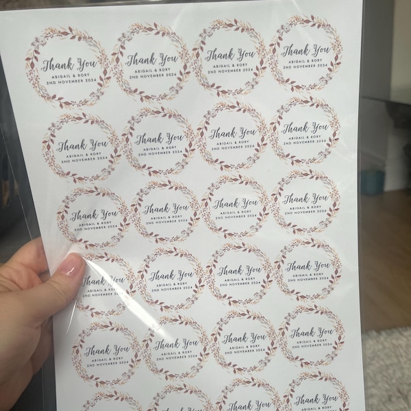 Printed Simple Wedding Menus, Modern and Minimal Printed Menu Card for ...