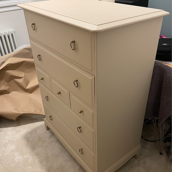 Stag Double Pedestal Mahogany Dressing Table With Stool, Stag Vanity ...
