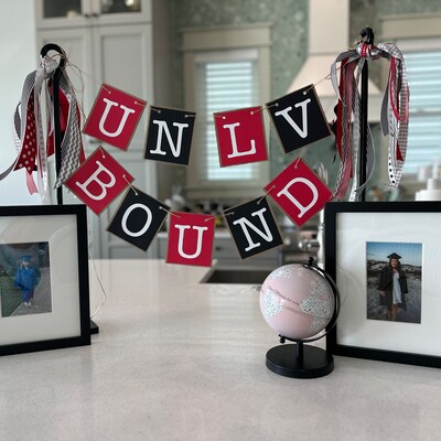 Graduation Banner Farmhouse Farm House Grad Party Sign Bunting Garland ...