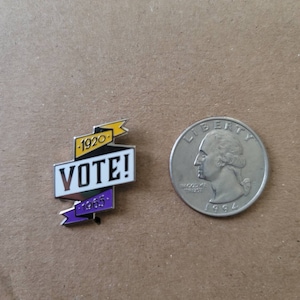 Women's Suffrage Pin UK Women's History Hard Enamel | Etsy