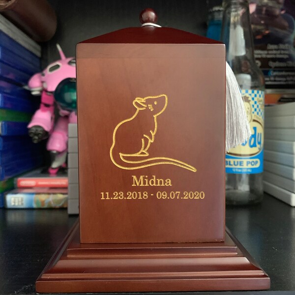 Guinea Pig Urn,rat Urn, Custom Rat Urn,hamster Urn,ashes Urn Engraved ...