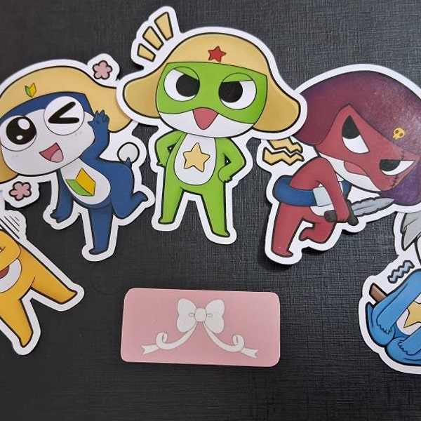 Sergeant Frog / Keroro Gunso Stickers - Etsy
