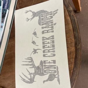 Cowboy Western Scene V1 Decal Sticker - Etsy