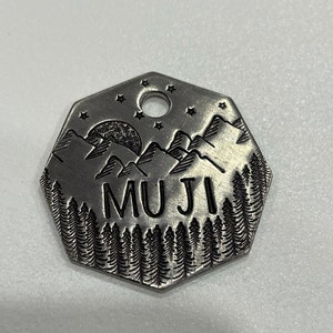 Dog Tag Dog Tags for Dogs Music Speaks Notes on a Scale | Etsy