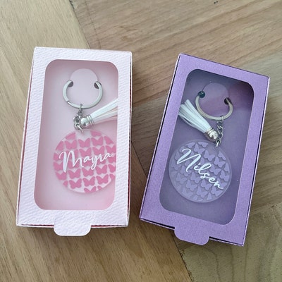 Keychain Box SVG, Keychain Display Card Svg, Keyring Display Card ...