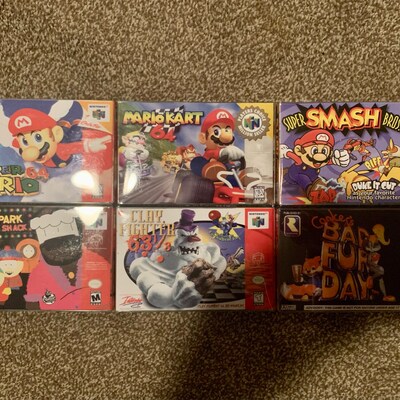 Mini Nintendo 64 Protector Boxes / Cases - Etsy