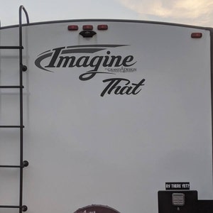 Custom Sticker for RV Camper Stickers Camper Decal Motor Home Decals ...