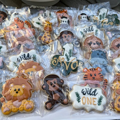Wild One Birthday Cookies - Etsy