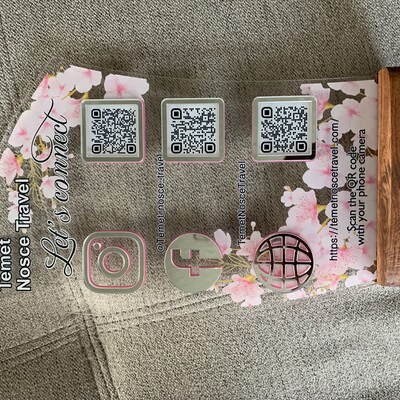 Personalized Social Media Sign With Instagram Facebook Logo - Etsy