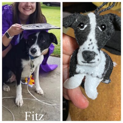 Digital Pdf Sewing Pattern Tutorial for Wool Felt Hand Sewn Dogs Set 3 ...