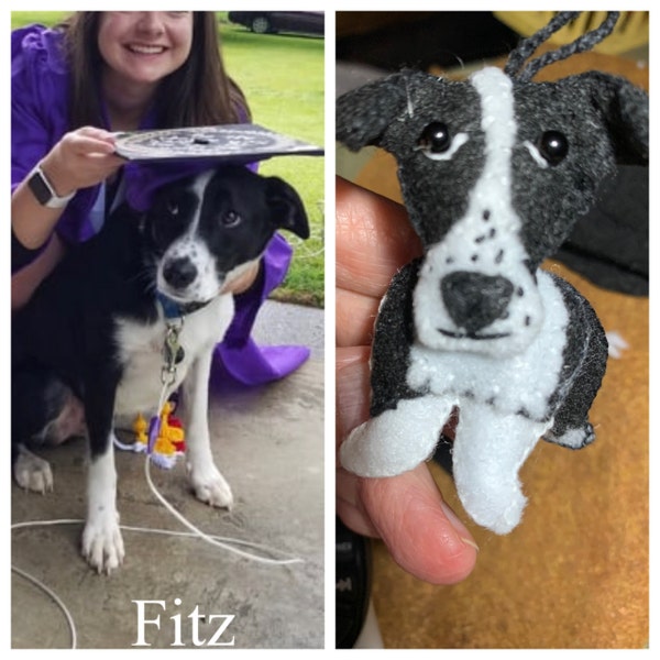 Digital Pdf Sewing Pattern Tutorial for Wool Felt Hand Sewn Dogs Set 3 ...