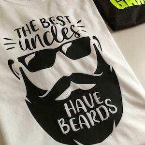 The Best Uncles Have Beards Svg Funny Uncle Svg Files Uncle - Etsy