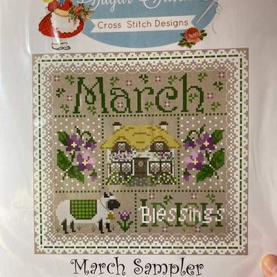 Sampler Anna Thies by Permin of Copenhagen Counted Cross Stitch Pattern ...