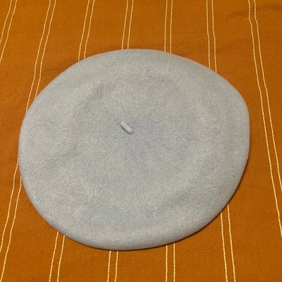 Fashion French Beretcheckerboard Grid Berethandmade Needle - Etsy UK