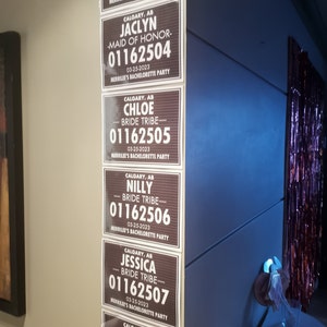 DIY Mugshot Sign Mugshot Template Unlimited Personal Use Instant ...