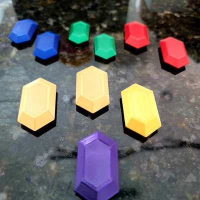 Minecraft Style Ore Magnets - Etsy