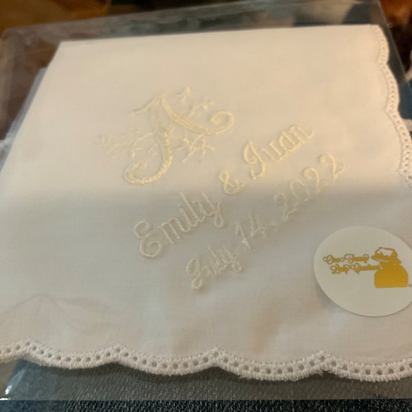 Handkerchief Gift Box, Flat Fold Envelope for Wedding Handkerchiefs ...