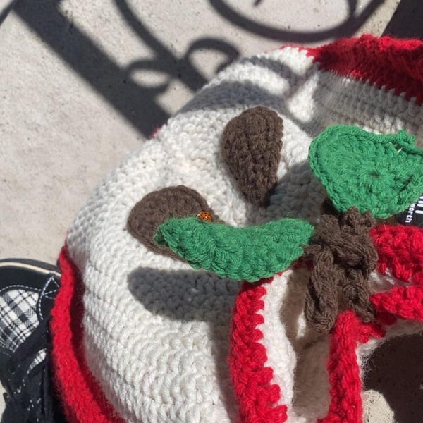 Apple Bag Crochet Pattern - Etsy
