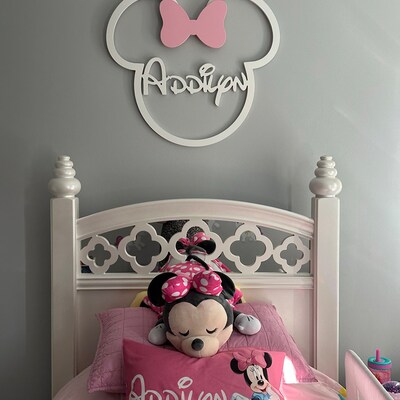 Disney Mickey Mouse, Monogram, Baby Boys, Wooden Name Sign, Baby Name ...