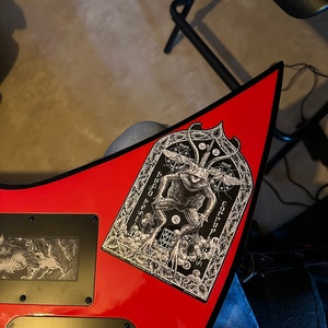 Insect Nun Black Metal Demon Back Patch - Etsy