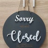 Open Closed Sign for Business Custom Boutique, Store, Salon Sign ...