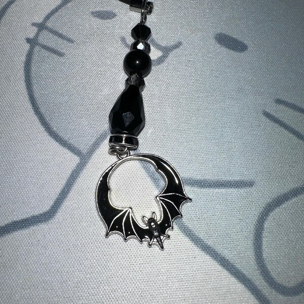 Handmade Spooky Halloween Gothic Charms | Phone Keychains - Etsy