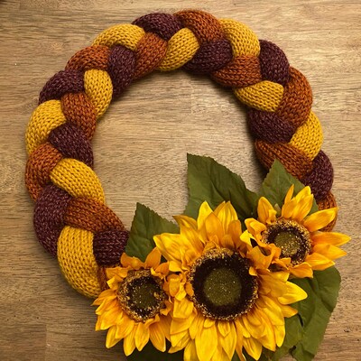 Christmas Wreath Circular Knitting Machine Pattern for Addi or Sentro ...