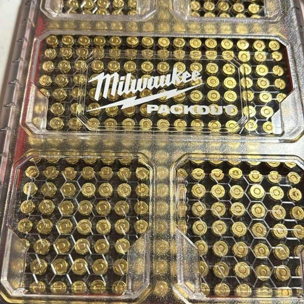 9mm Ammo Foam Insert for Milwaukee Compact Low-profile Packout - Holds ...