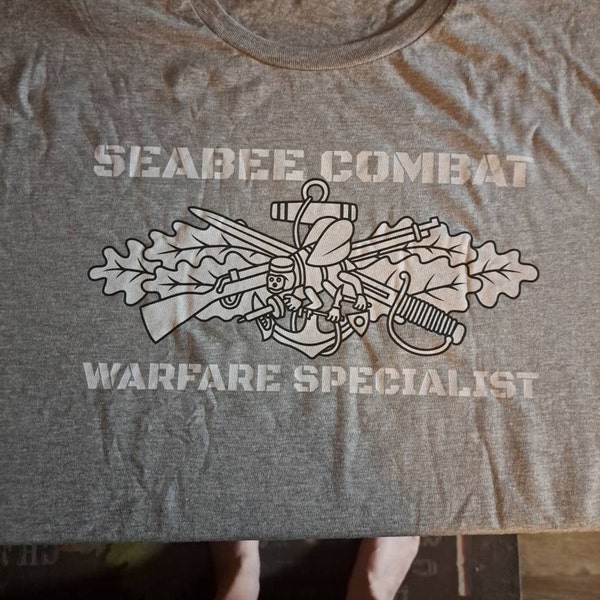 Double Sided Seabees Logo, EA Engineering Aide Rating, OF13, Ceramic ...