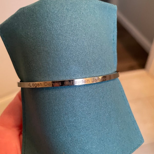 Your Own Text, Customized Cuff, Custom Bracelet, Inspirational Gift ...