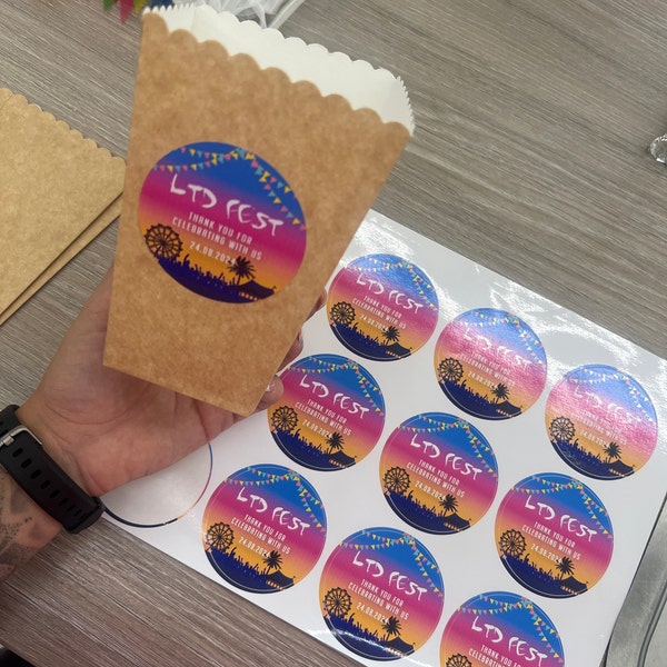 Personalised Festival Stickers, Festival Stickers, Music Festival ...