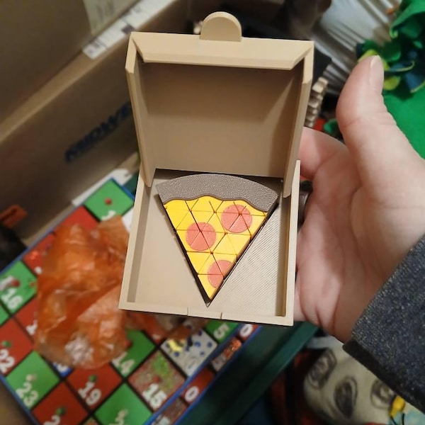 3D Printed Mini Pizza Fidget Toy - Etsy