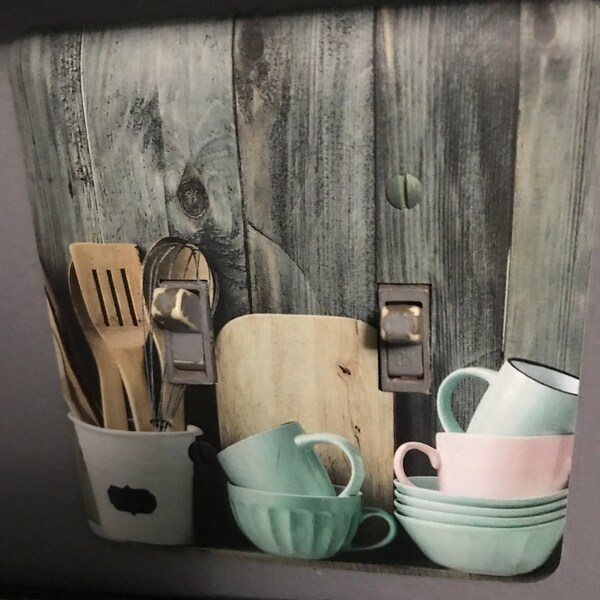 Kitchen Switch Plates Covers, Cups, Teacups, Tea Cups, Enamelware ...