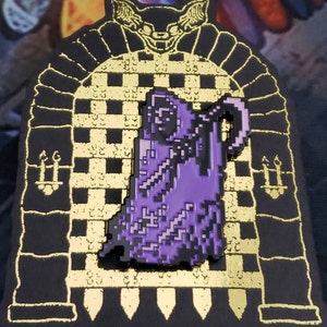 Death Pin, Soft Enamel Pin, Castlevania - Etsy