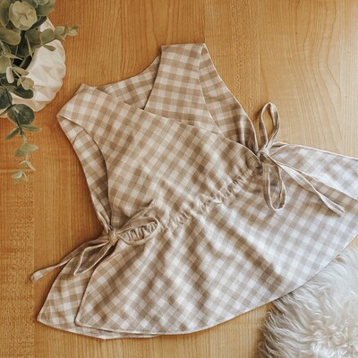 Baby Ruffle Top / Baby Tied Top / Vest With Frills / Boy Girl Sewing ...