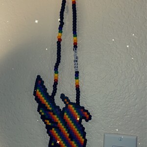 Slander Kandi Perler Necklace - Etsy