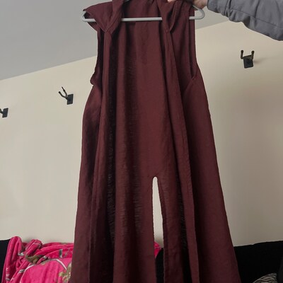 Open-front Surcoat Linen Medieval Overgarment - Etsy