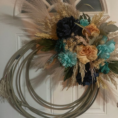 Real Used Cowboy Lariat-lasso Rope-western Decor-farmhouse Decor-rope ...